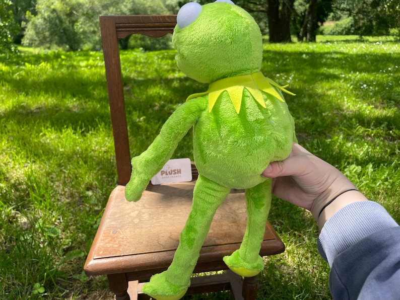 Kermit the Frog Plush Toy Hand Puppet Muppet Show, Kids Birthday ...
