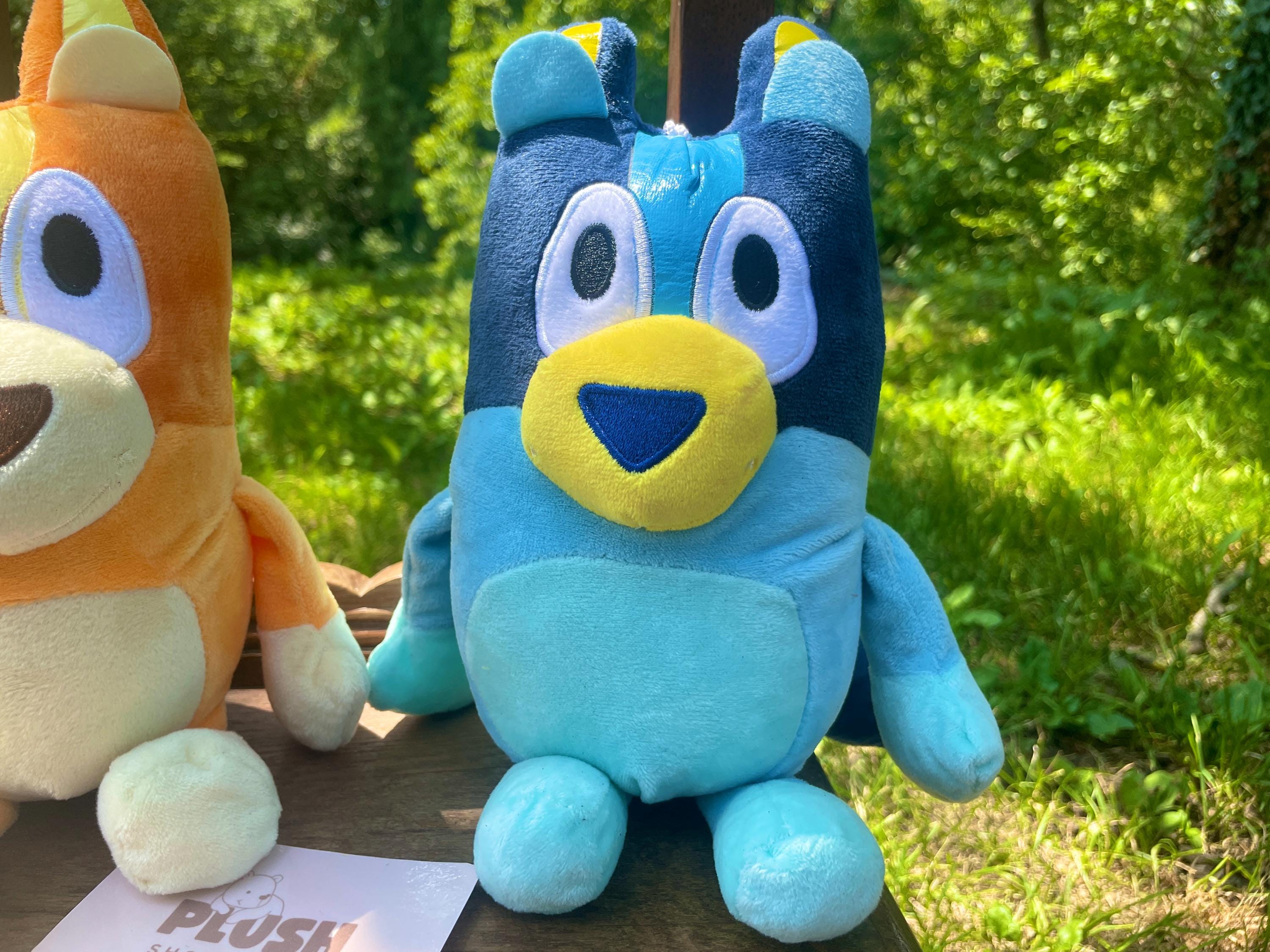 Bluey Family Plush Toys 2 Soft 28cm Bingo & Bandit, Cute Cartoon Dolls ...