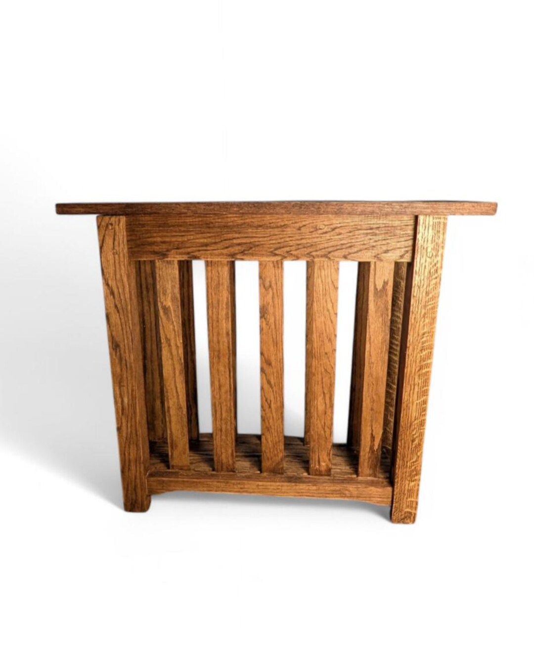 Custom Mission Oak End Table: Solid Oak, Hand-rubbed Finish - Etsy Canada