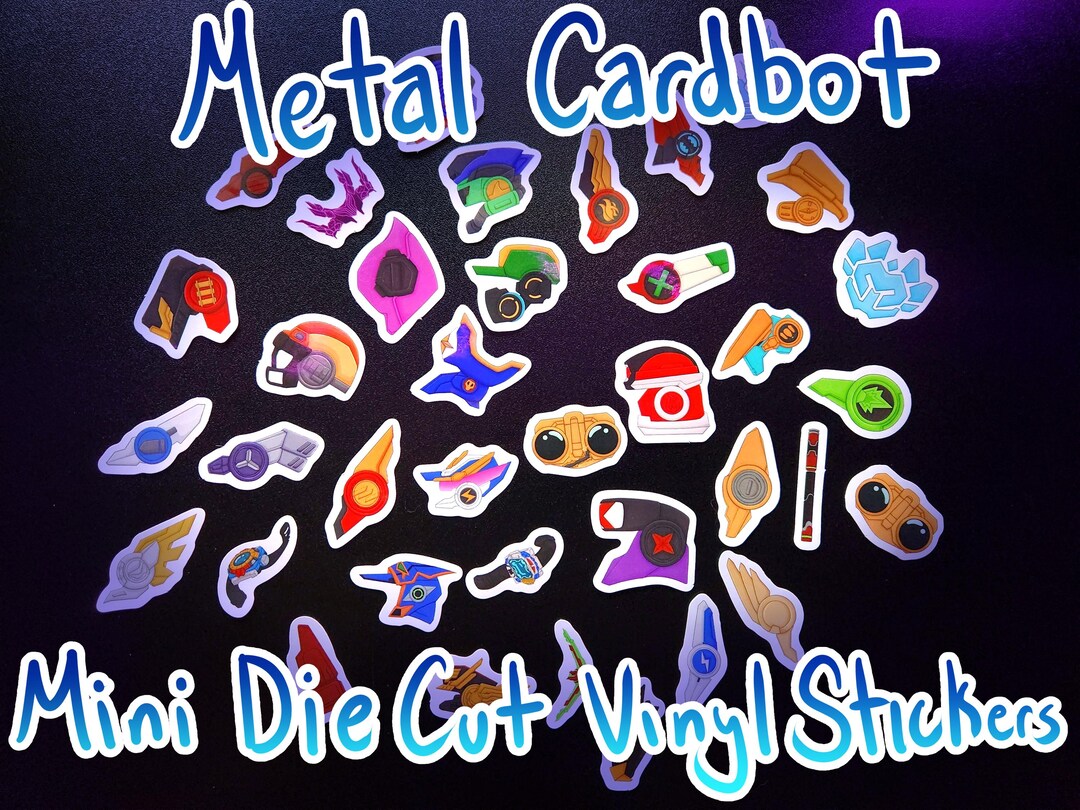 MCB Mini Die Cut Vinyl Stickers - Etsy