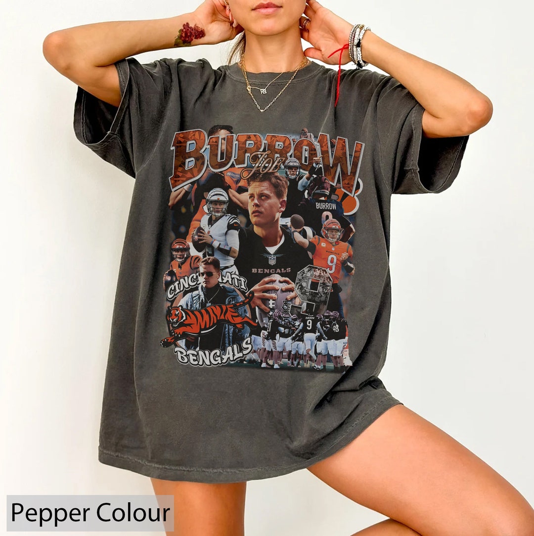 Joe Burrow Shirt Joe Burrow Vintage Sweatshirt Joe Burrow Etsy
