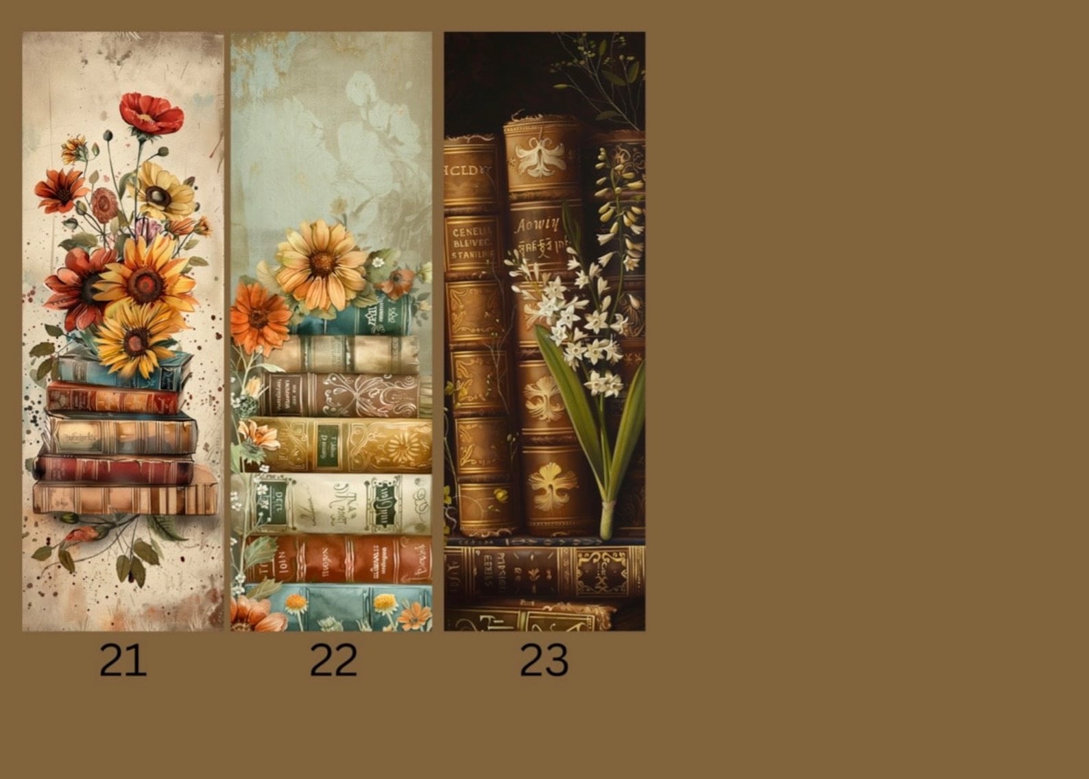 Vintage Bookmark Collection - Etsy