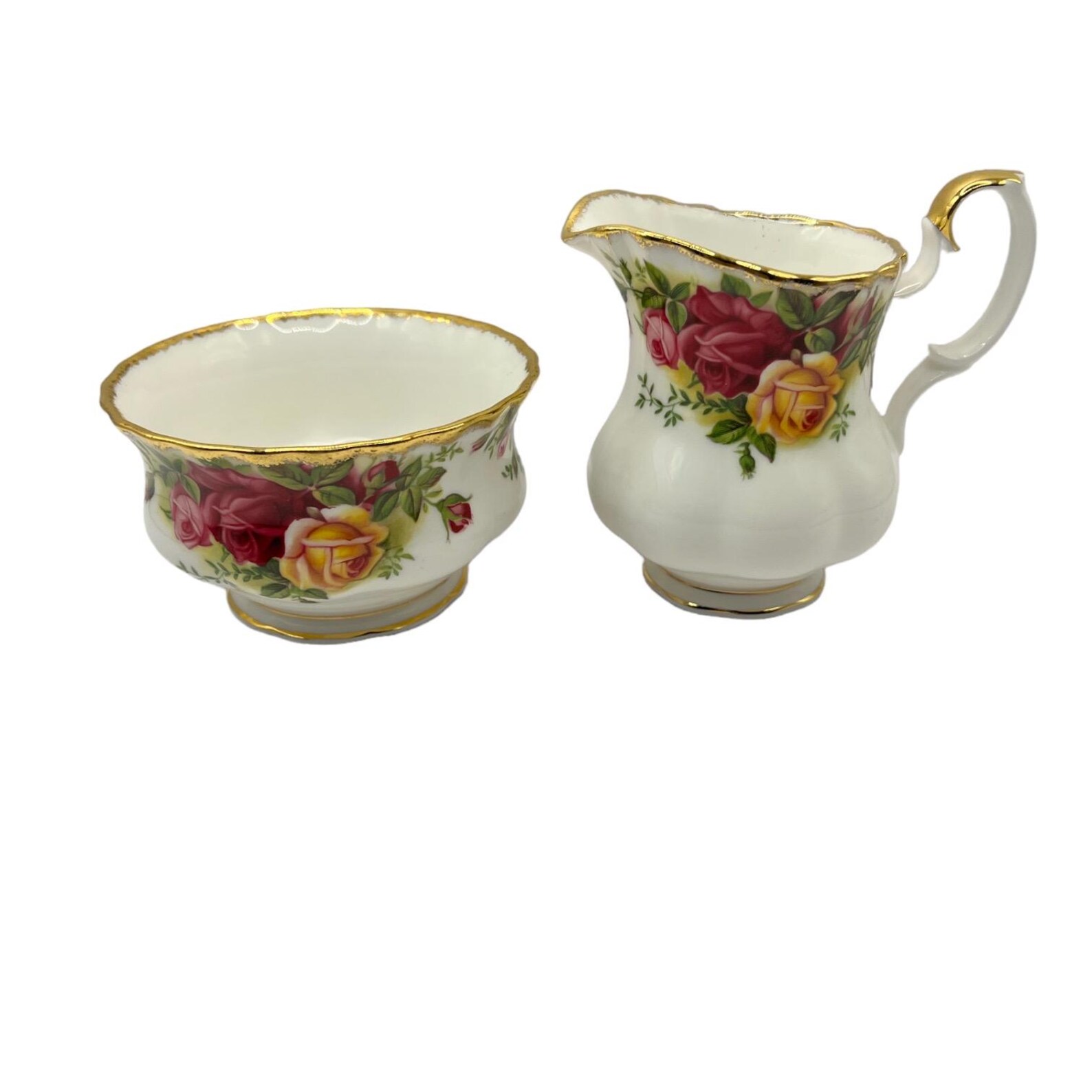 Royal Albert “old Country Rose”tea Set - Etsy