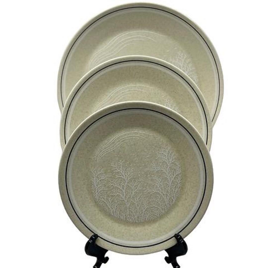 Lenox Silhouette Tree Temper Ware Set of 3 Plates - Etsy