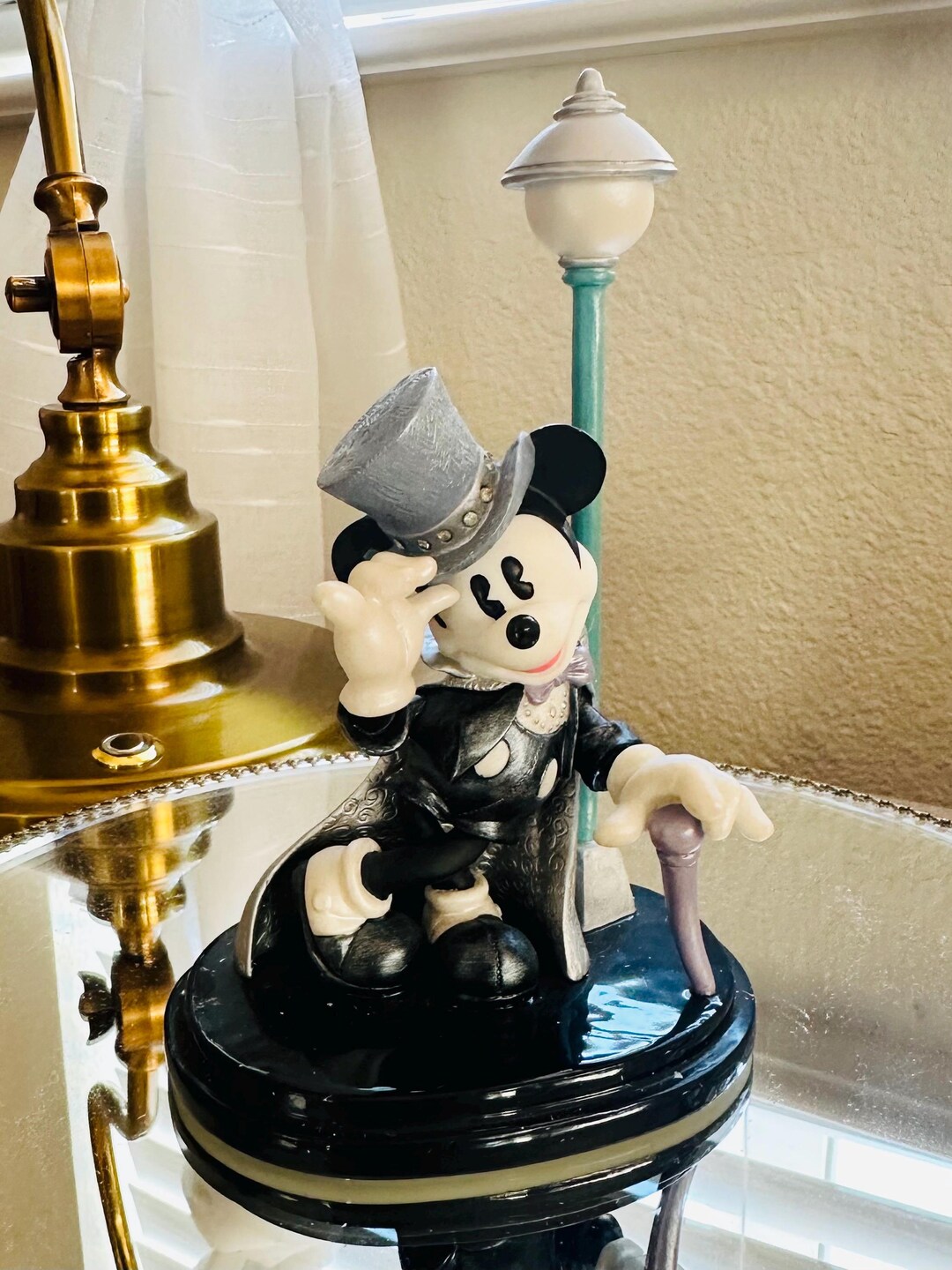 Mickey Mouse Figurine “you’re the Cats Meow” by Enesco - Etsy