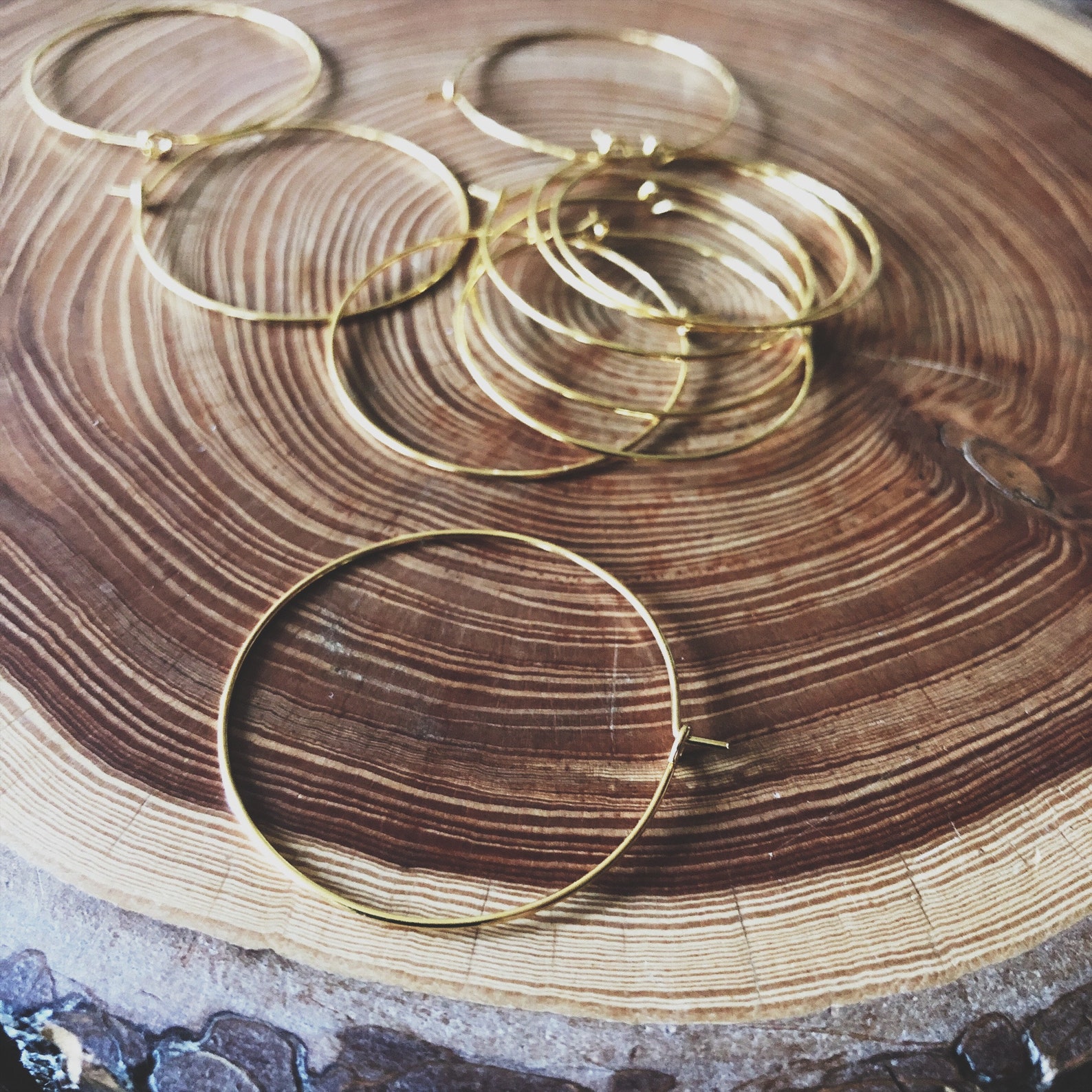 Medium Gold Finish Hoops Earwire | 30mm | Bulk Wholesale | 100 Pieces ...