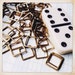 Small Brass Square Link | 10mm Square Brass Hoop Connectors | Select ...
