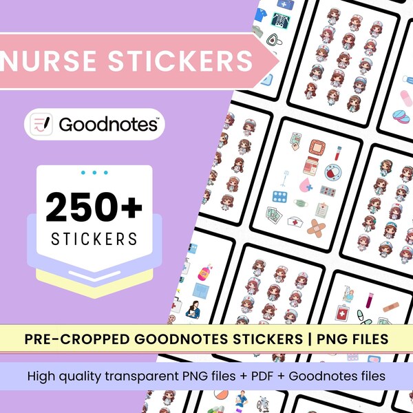 Nursing Student Planner Stickers - Etsy