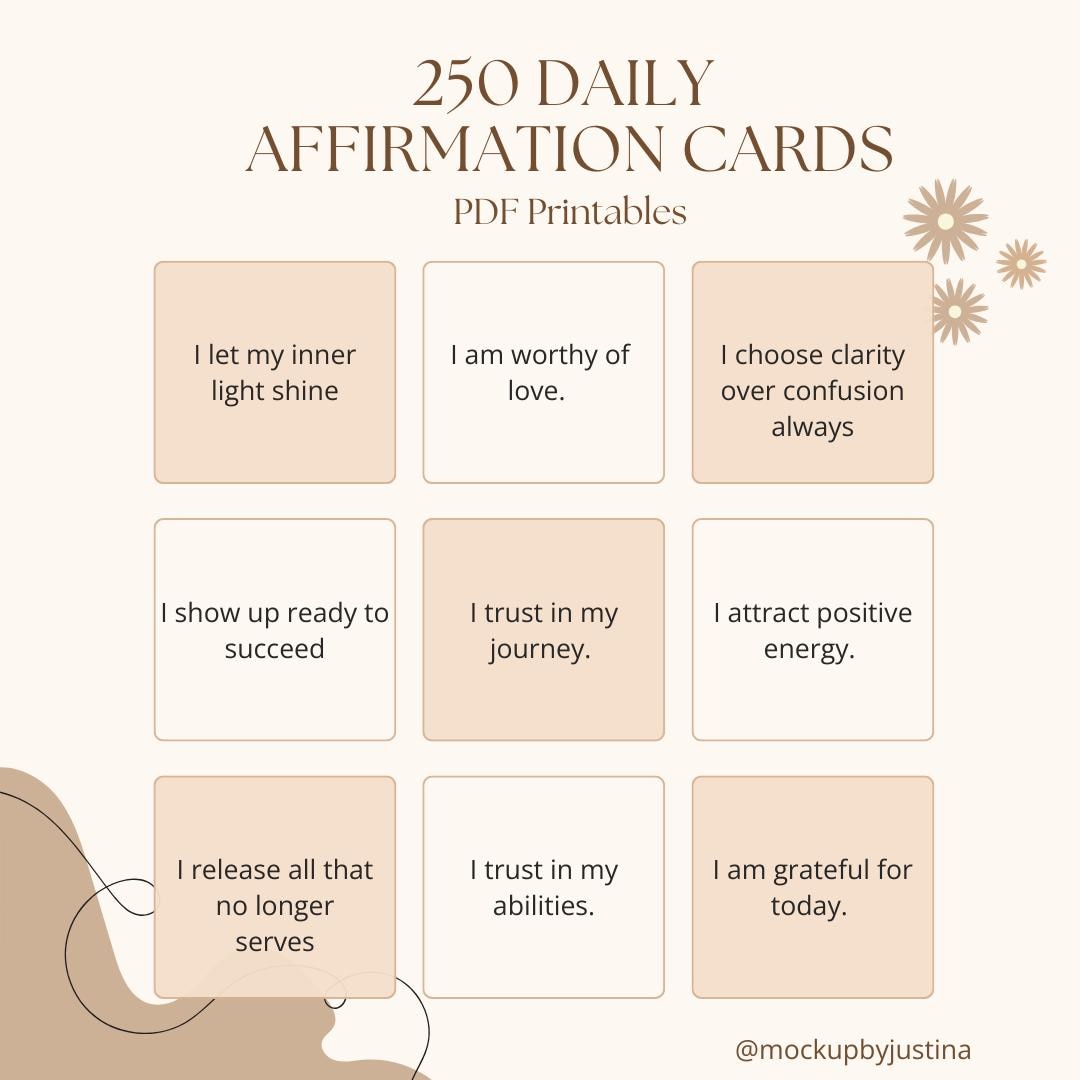 Positive Affirmations, Mindfulness, Personal Development, Empowerment ...
