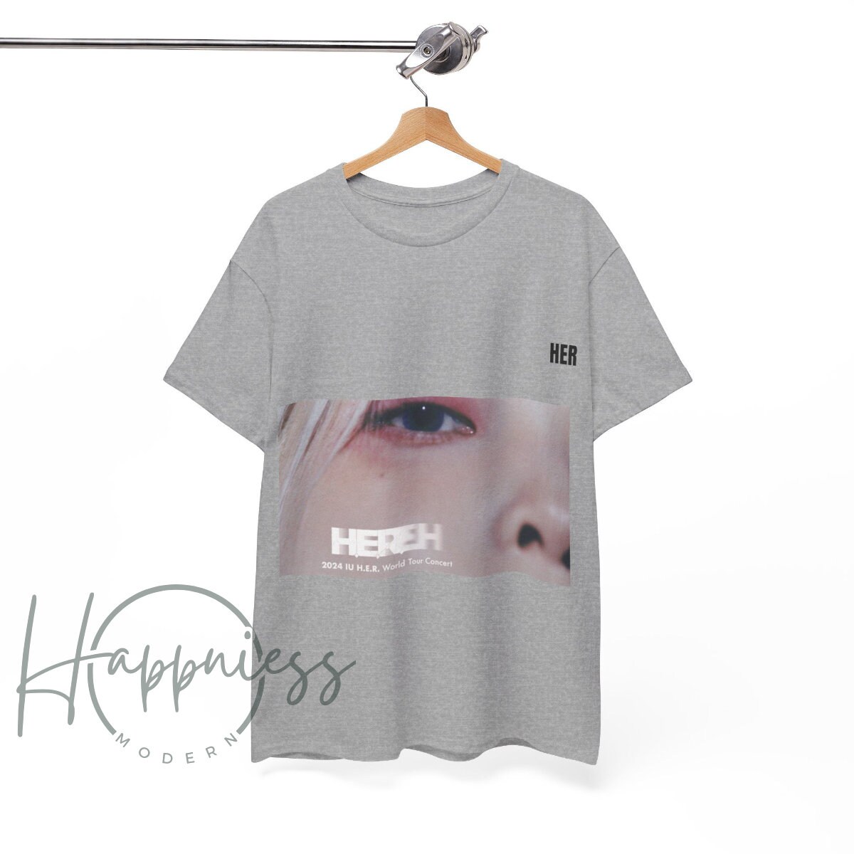 IU H.E.R. World Tour 2024 Shirt, IU Kpop World Tour Shirt, Kpop IU ...