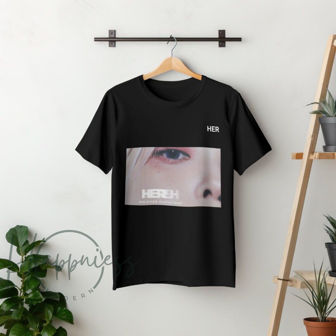 IU H.E.R. World Tour 2024 Shirt, IU Kpop World Tour Shirt, Kpop IU ...