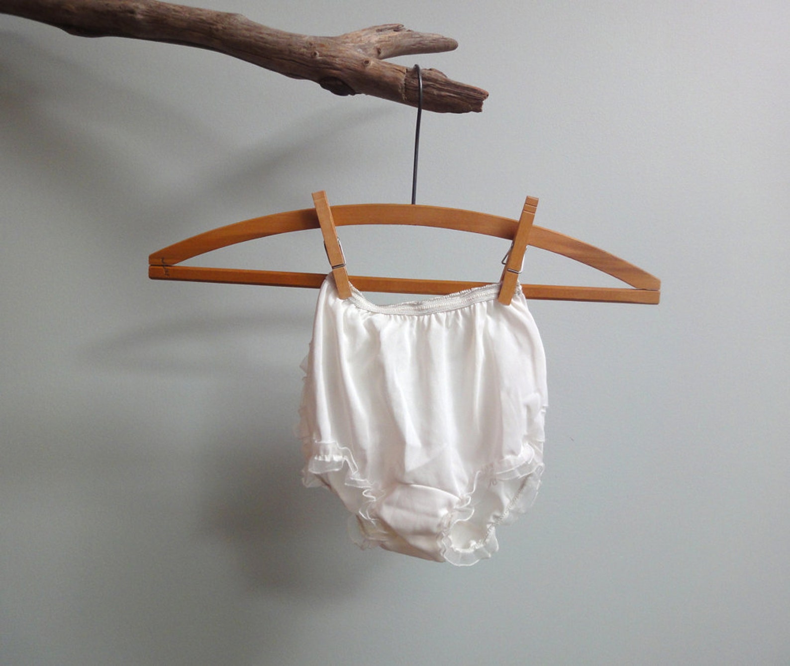 Little Girls Vintage White Nylon Ruffle Panty Rhumba Panty | Etsy