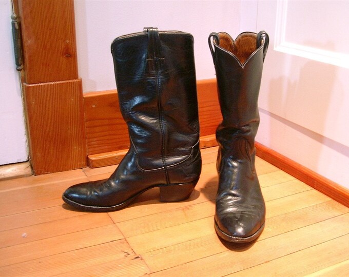 Gorgeous Vintage Handmade R.J. FOLEY Cambridge Maine Made in USA Black ...