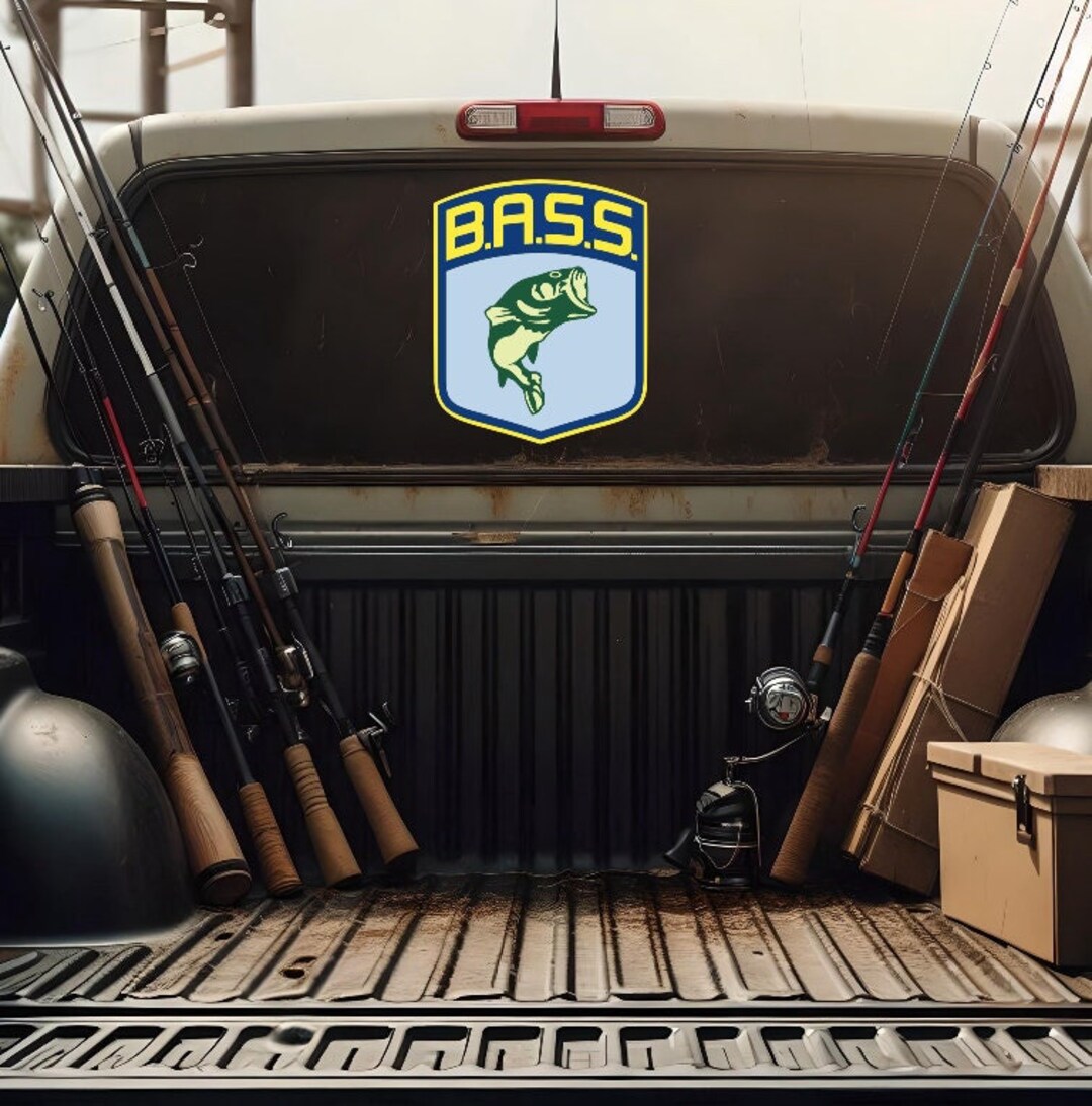 B.A.S.S. Bassmasters BASS Color Vinyl Decal Sticker Mug or Cup Sticker ...