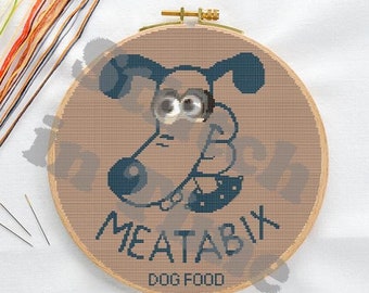 Feathers Mcgraw Penguin Wallace & Gromit Cross Stitch Digital Pattern ...