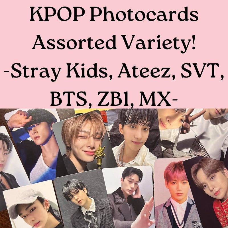 Bts Official Photocards - Etsy