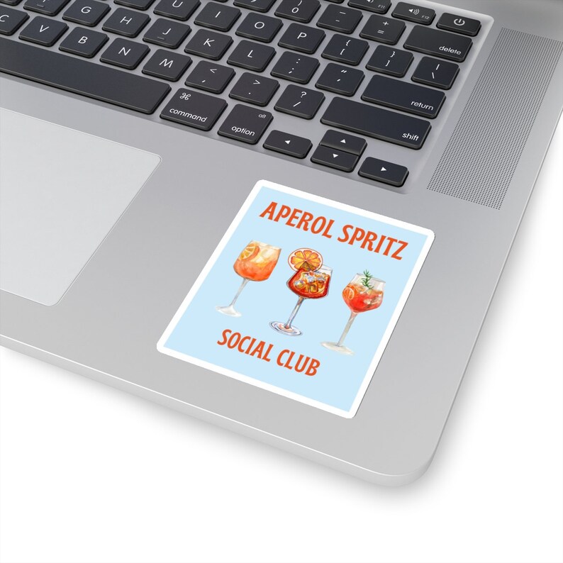 Aperol Spritz Social Club Sticker - Etsy