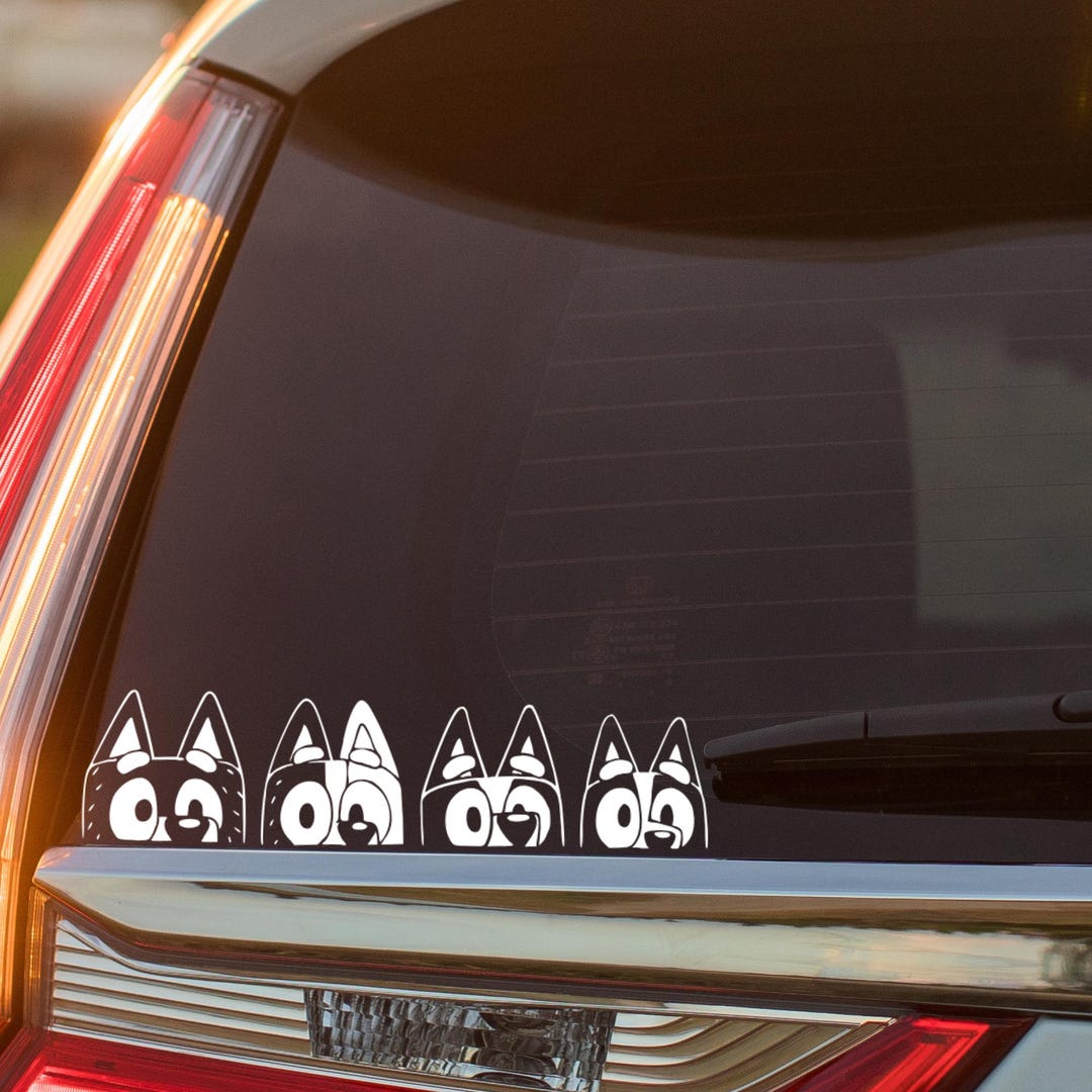 Funny Family Car Decal, Decal for Car, Laptop Sticker - Etsy