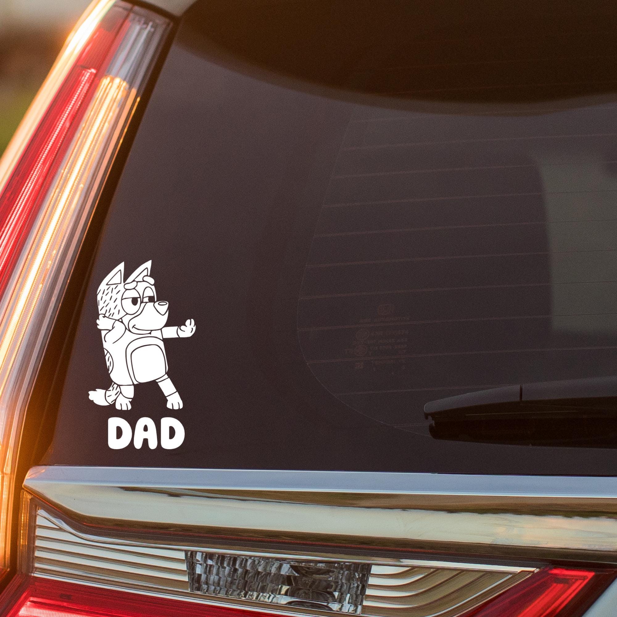 Cute Car Decal, Dad Decal, Dad Decal for Car, Dad Decal for Tumbler ...