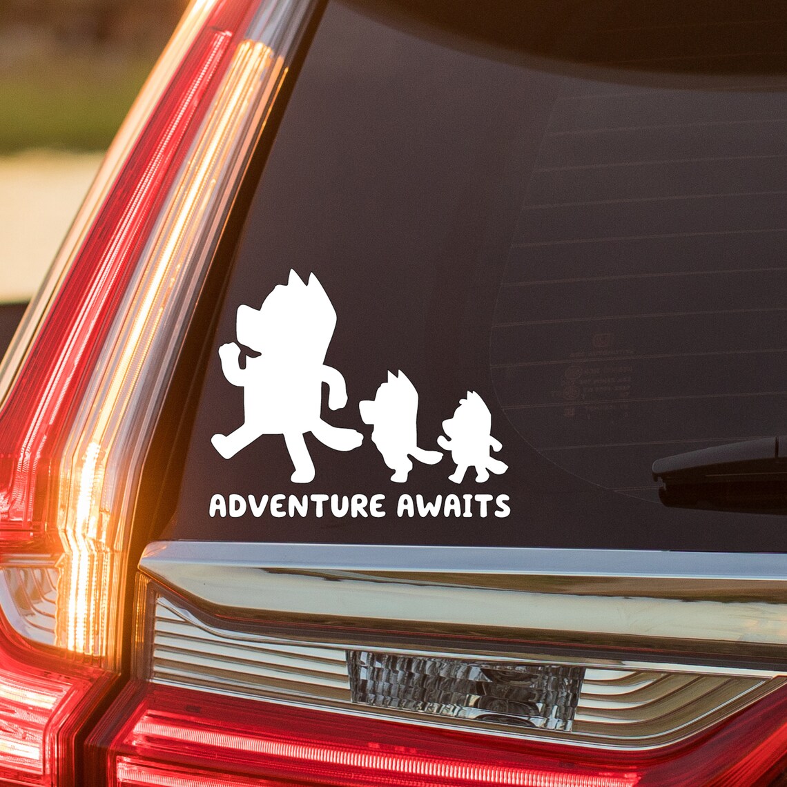 Cute Car Decal, Family Car Decal, Disney Vinyl Decals - Etsy