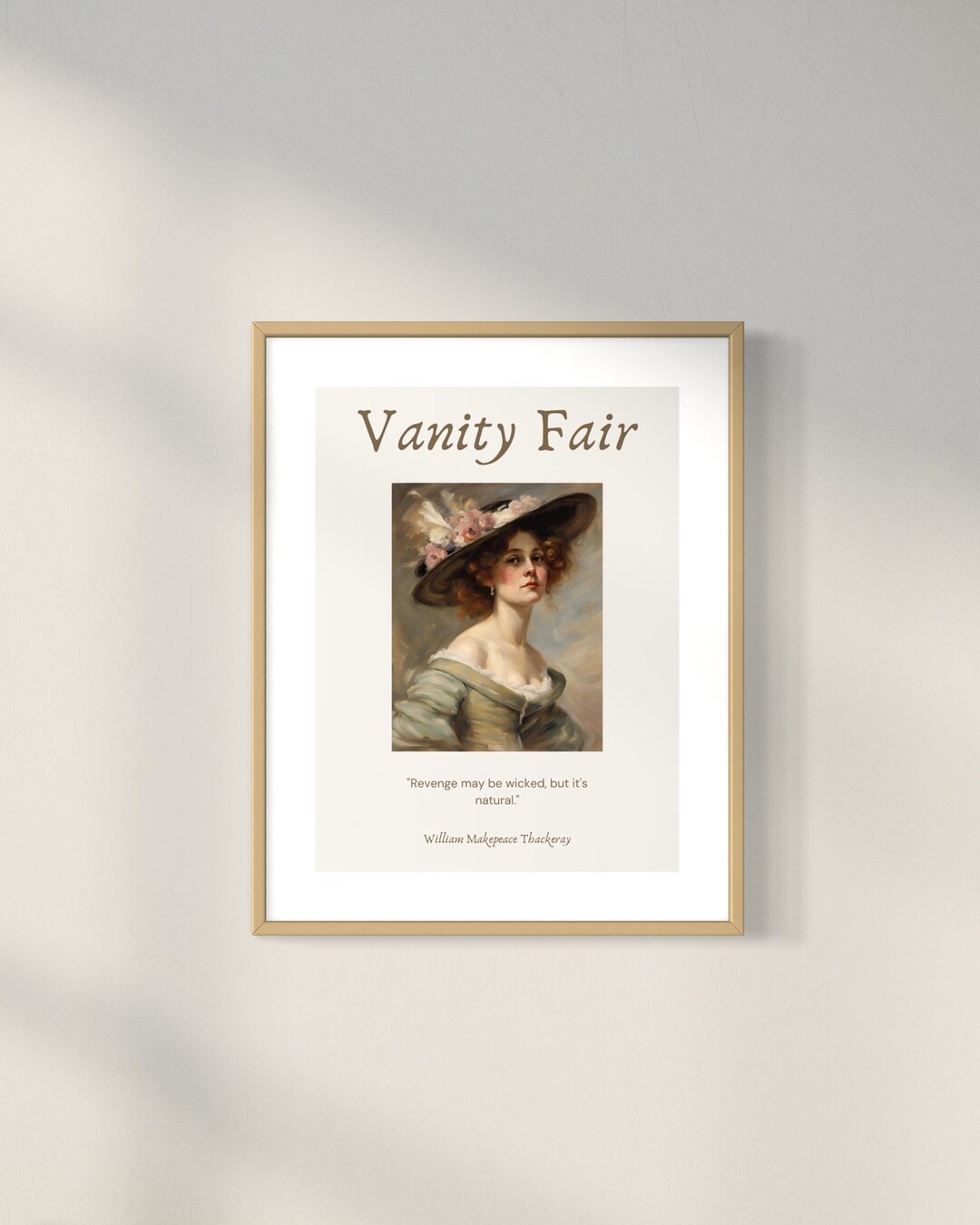 Vanity Fair Poster for Wall Decor Living Room or Bedroom - Etsy