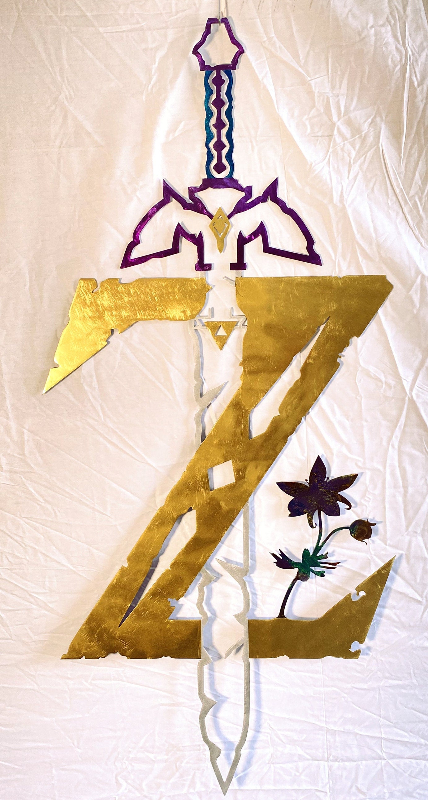 Legend of Zelda Custom Metal Sign - Etsy