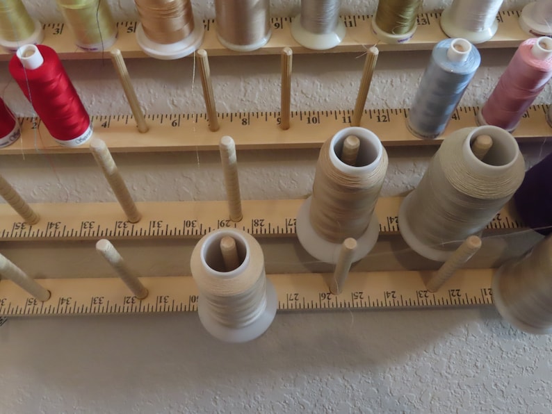 161 Spool Thread Rack - Magnetic/adjustable Shelving - 2" Spacing for ...
