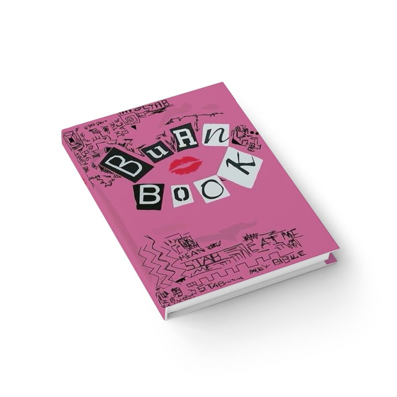 Burn Book - Etsy