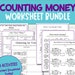 Kindergarten Math Activity Worksheet Bundle Summer Learning Packet 1st ...