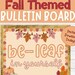 Printable Fall Bulletin Board for Classroom Motivational Affirmation ...