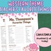Western Theme All About Me Printable Activity Teacher First Day of ...