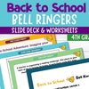 3rd Grade Back to School Bell Ringers Printable Worksheets Slide Deck ...