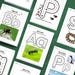 ABC Alphabet Letters Worksheet Bundle Phonics Printable Activities ...
