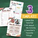Outer Space Theme Teacher Printable Bundle Meet the Teacher Canva ...