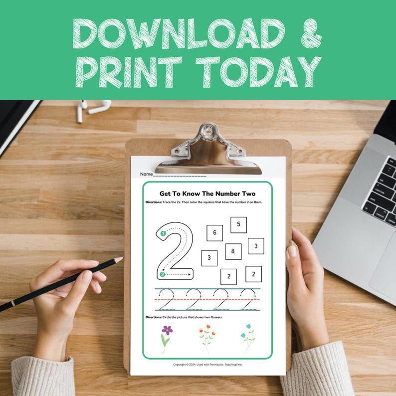 Prek-k Number Tracing Activities | Creative Projects - Etsy