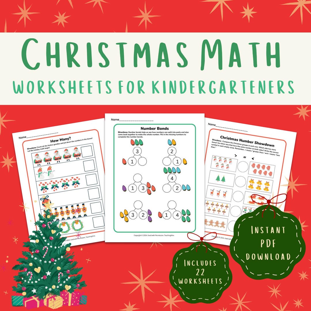 Winter Break Activity Packet for Kids | Christmas Holiday Fun - Etsy