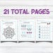 Preschool Learning Bundle for Kids - Printable Winter Theme Classroom ...