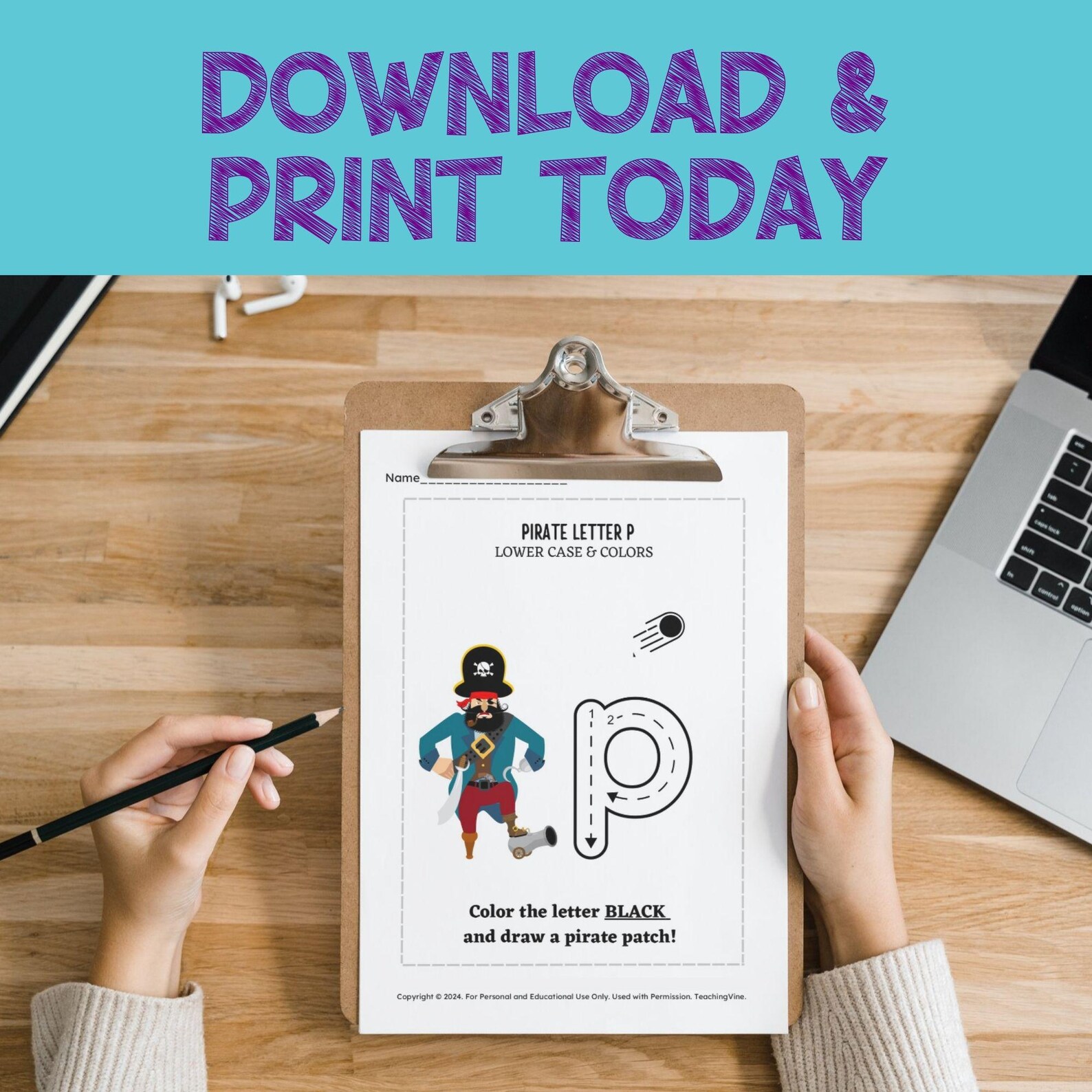 ABC Alphabet Letters Worksheet Bundle Phonics Printable Activities ...