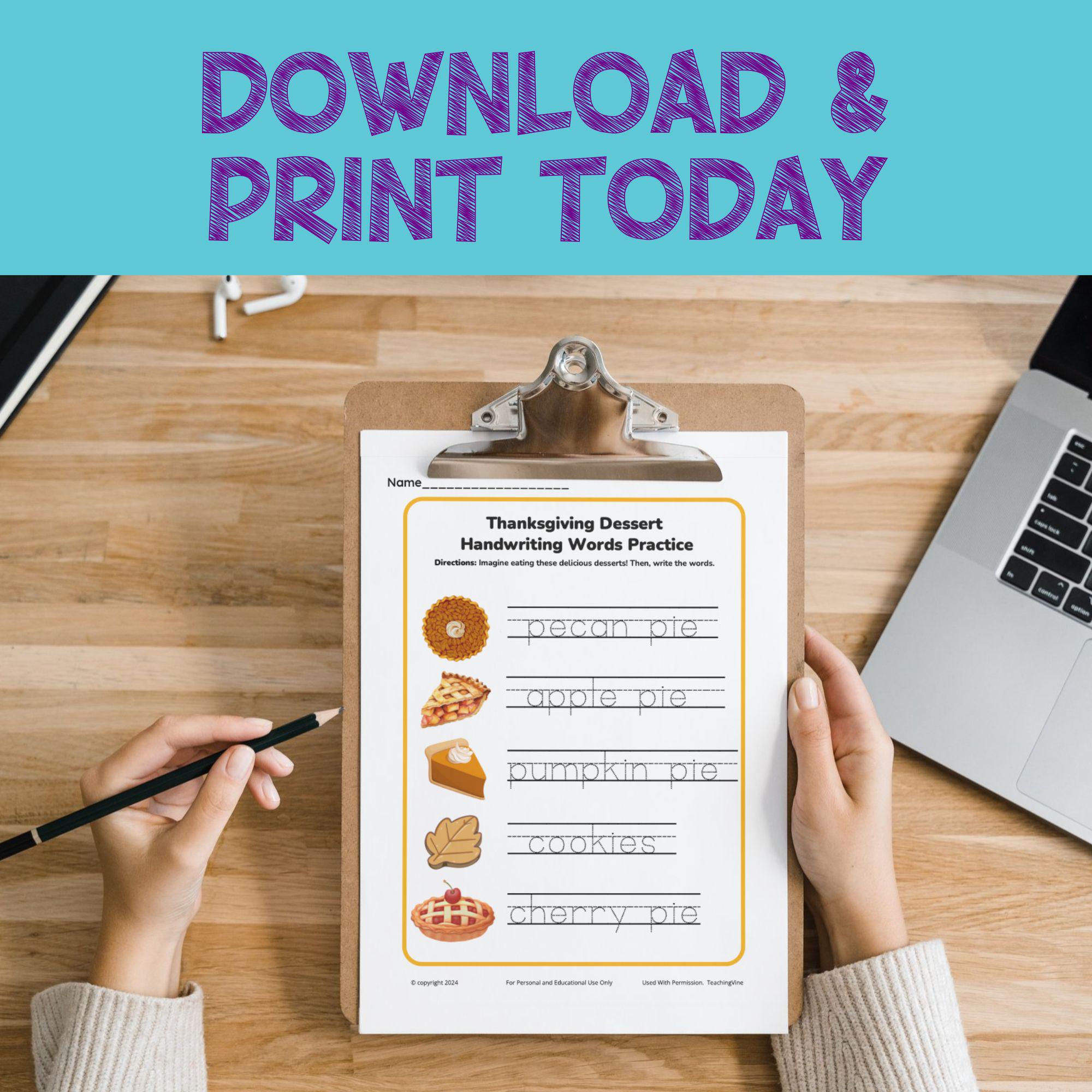 Preschool Thanksgiving Printable Activity Packet for Kids Printable Fun ...