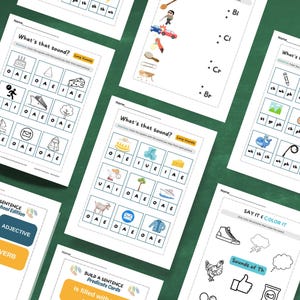 K-2 Phonics Science of Reading Bundle | No-prep Learning - Etsy
