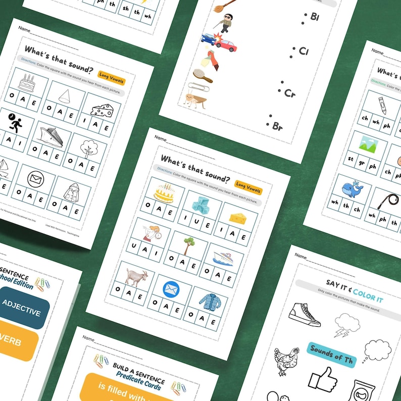 K-2 Phonics Science of Reading Bundle | No-prep Learning - Etsy