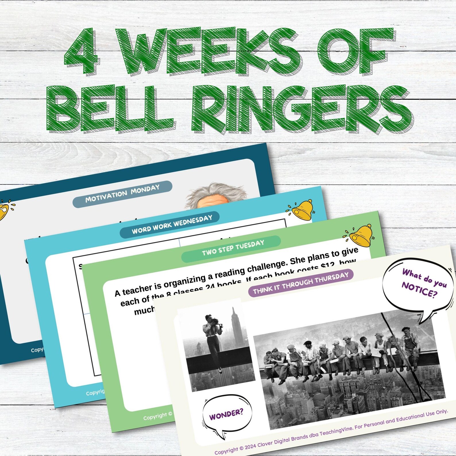 4th Grade Back to School Bell Ringers | Print & Go Worksheets - Etsy