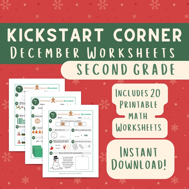 Christmas Math Bundles - Etsy