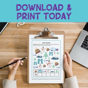 Winter Break Activity Packet for Kids Printable Fun Holiday Party ...