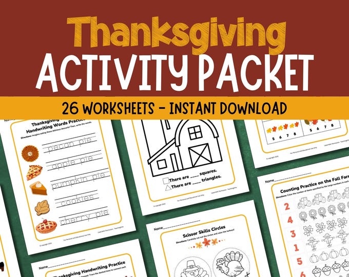 If I Had a Pet Turkey Thanksgiving Activity for Kids, Printable ...