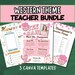 Western Theme Teacher Printable Bundle Meet the Teacher Canva Template ...