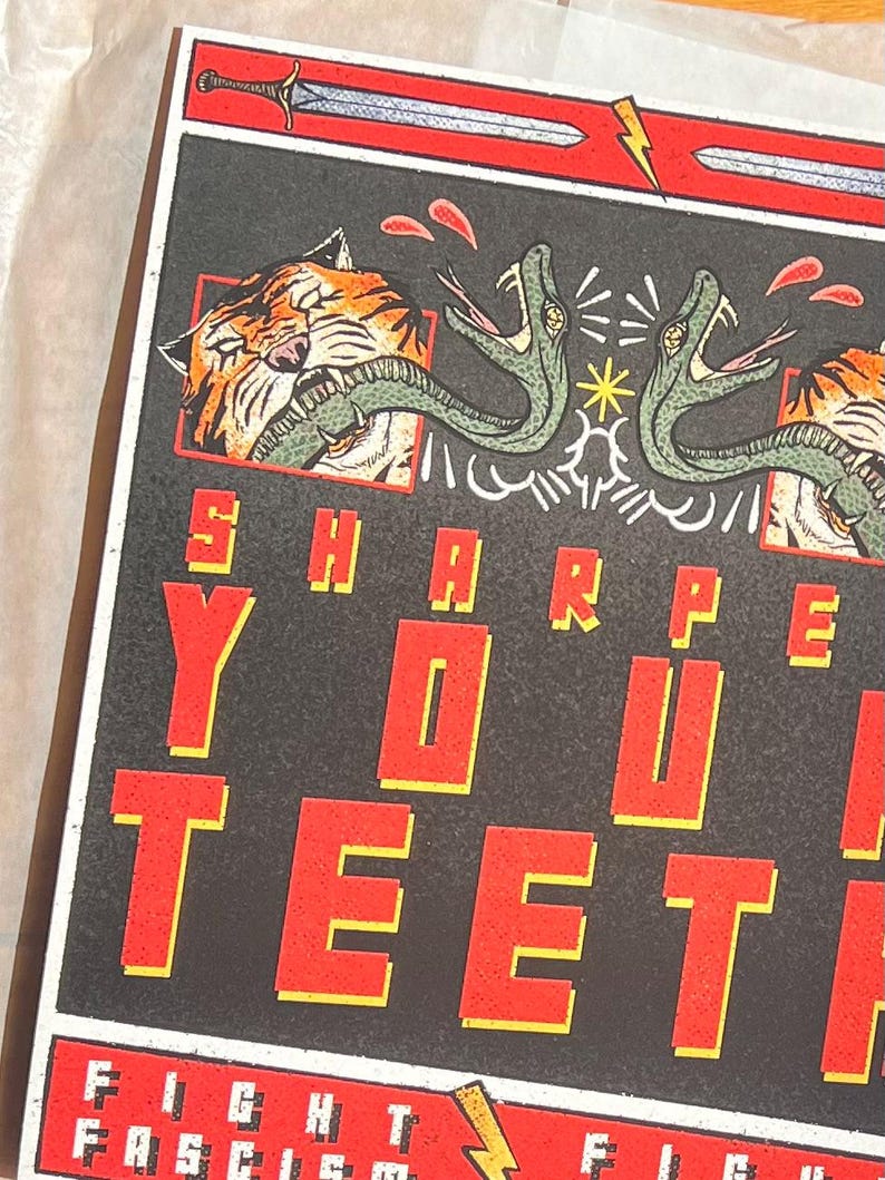 Resist the Right - Political Art Propaganda Poster Anti-maga Anti-trump ...