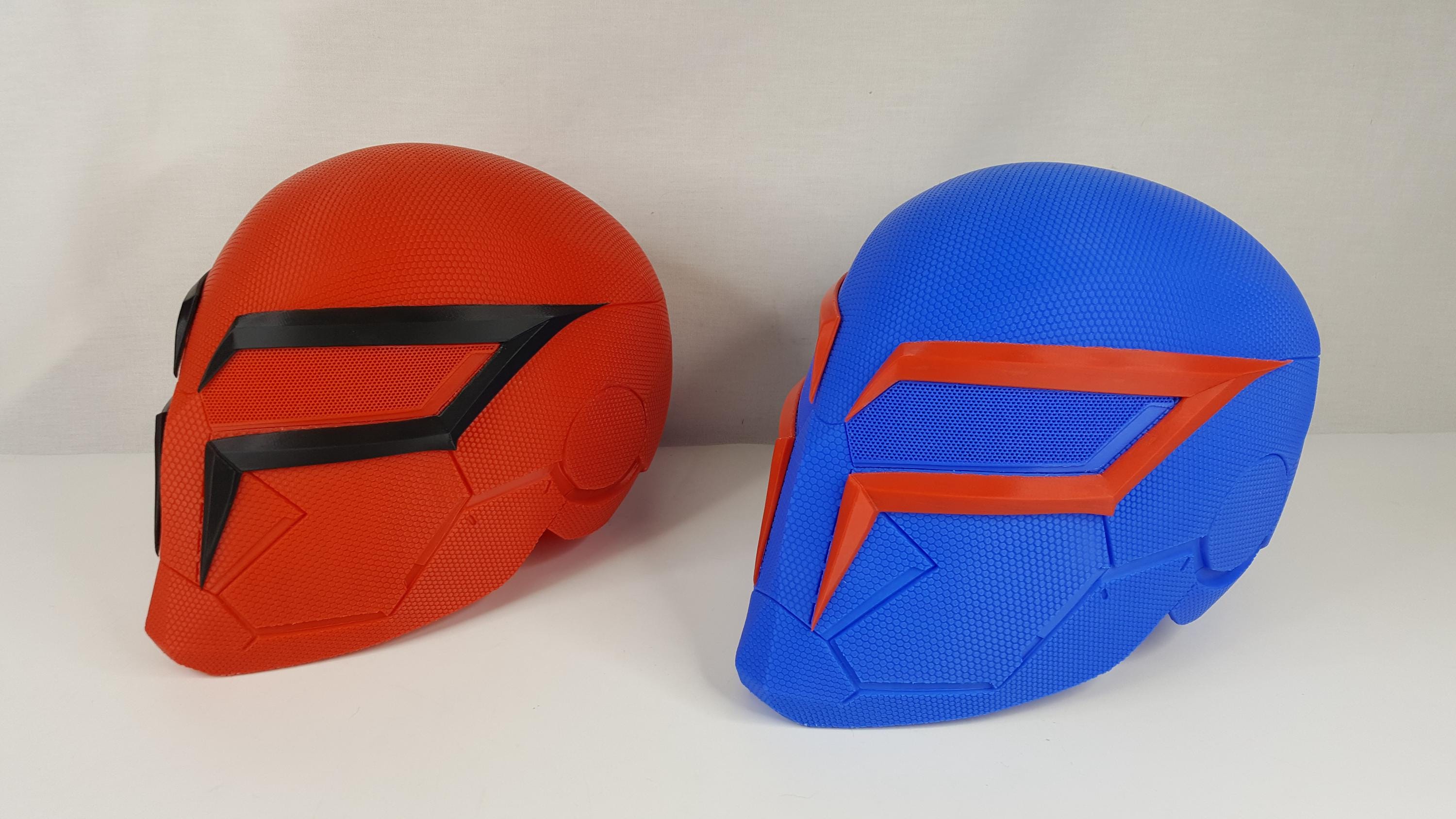 Spider-man 2099 Mask Helmet Cosplay Costume Wearable or Display 3D ...