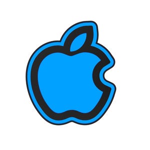 Apple Logo 3D LED Lightbox Blue Color FREE SHIPPING - Etsy