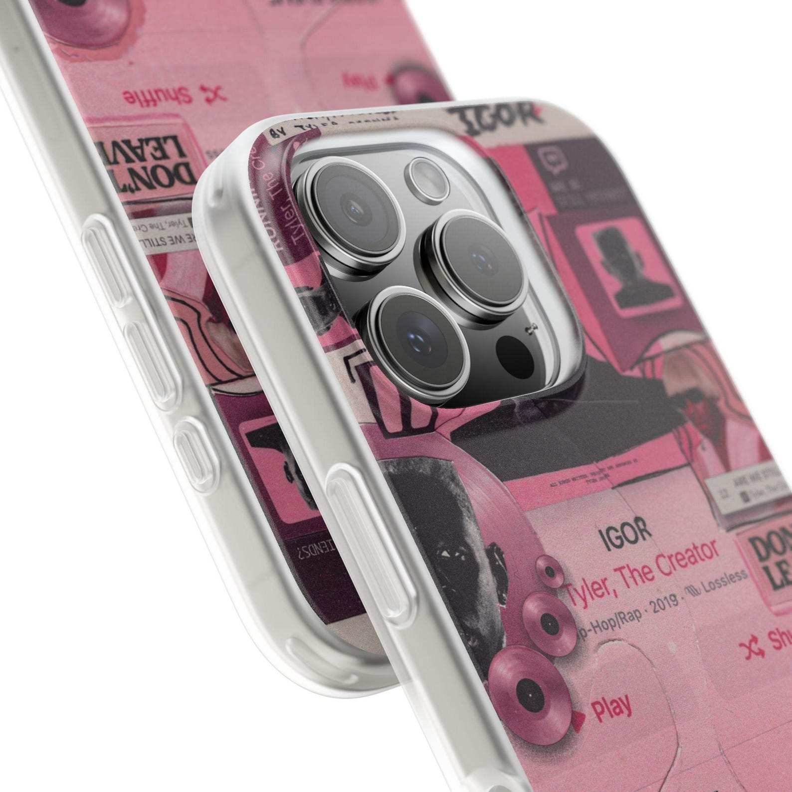 Tyler the Creator Igor Album R&B Artist Aesthetic Pink Flexi Case ...